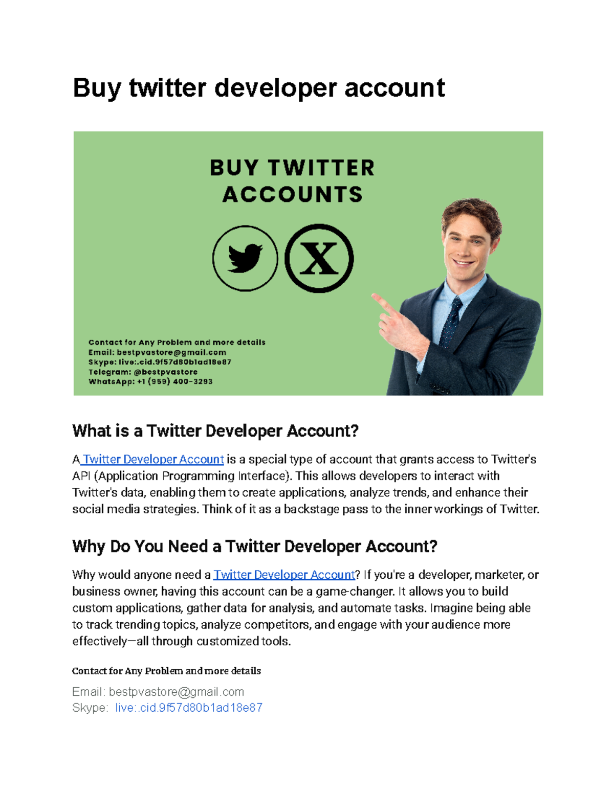 Buy twitter developer account - This allows developers to interact with ...
