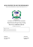 Digital system design using verilog lab manual - BEC302 - NITTE University - Studocu