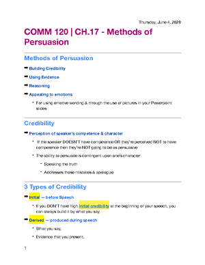 COMM 120 - CH.9 Organizing AOP - COMM 120 - CH Organizing AOP Strategic ...