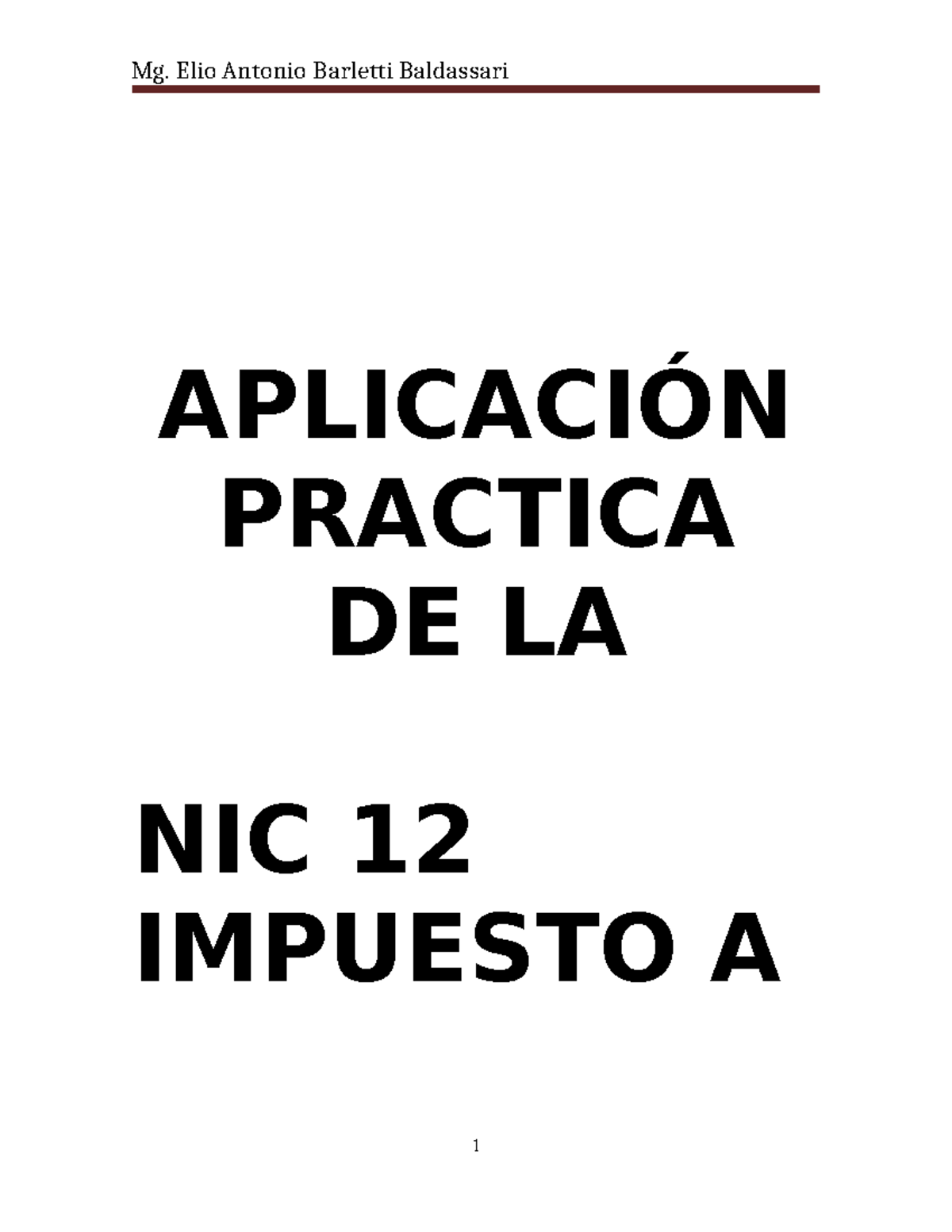 Semana 15-3-NIC 12 - .............. - APLICACIÓN PRACTICA DE LA NIC 12 ...