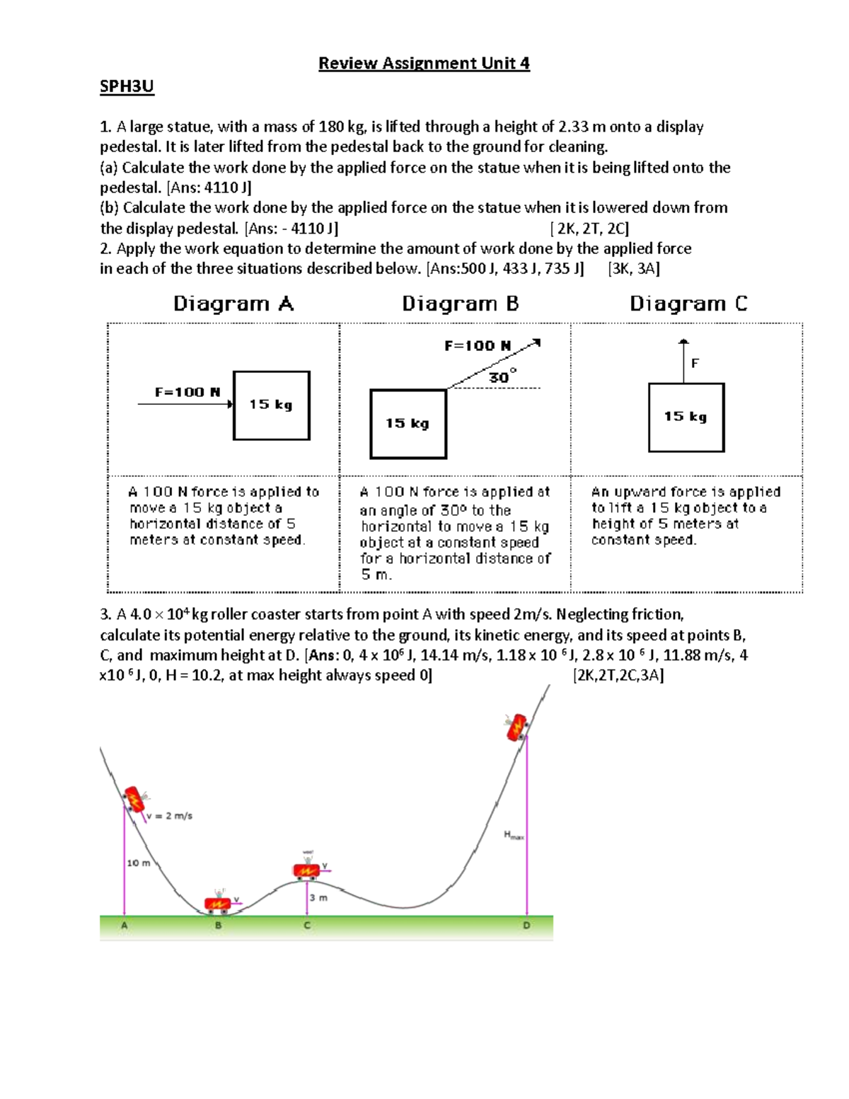 Assignment Unit 4 - Practical work (mandatory ) - Review Assignment ...