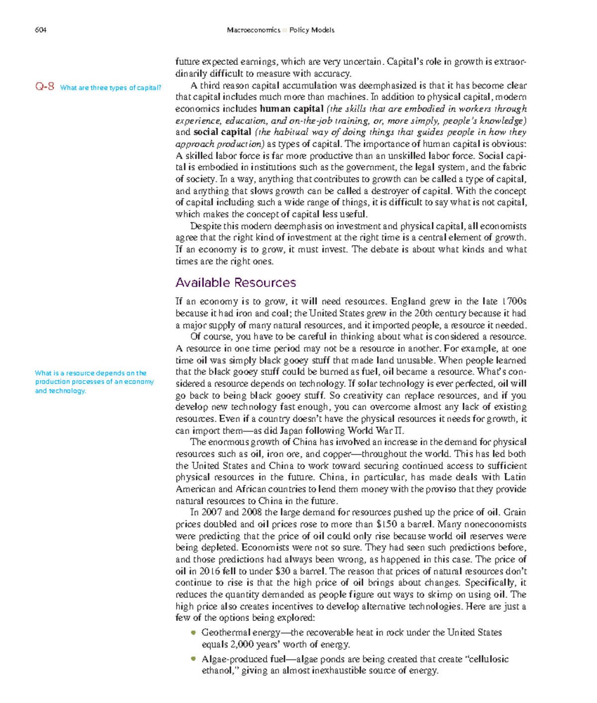 Economics-233 - n/a - 604 Macroeconomics Policy Models future expected ...
