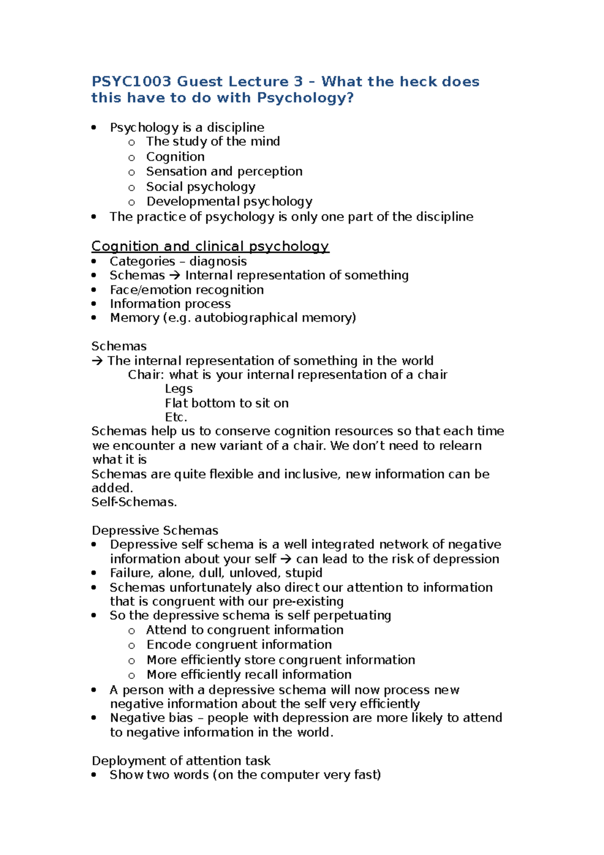 Lecture notes, Guest Lecture 3 – What the heck does this have to do ...