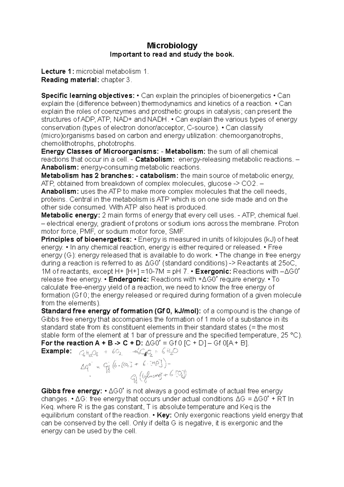Microbiology notes of lecture before midterm - Microbiology Important ...