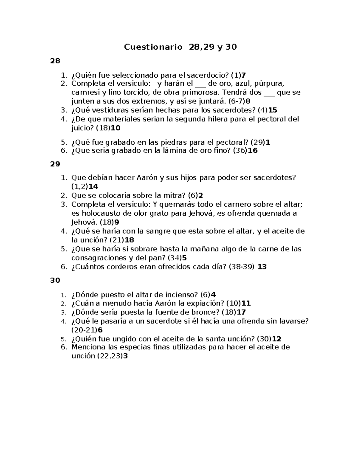 Cuestionario 28 - ghjl - Cuestionario 28,29 y 30 28 ¿Quién fue ...