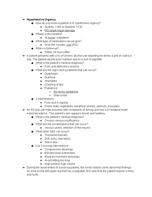 Bio 232 Final Study Guide pt 2 - Bio 232 FINAL Study Guide Lecture 17 ...