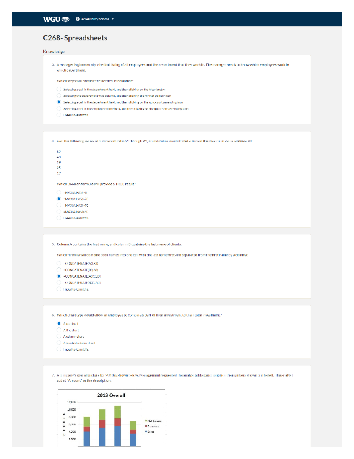 CPT Assessment Spreadsheets - DAT510 - Studocu