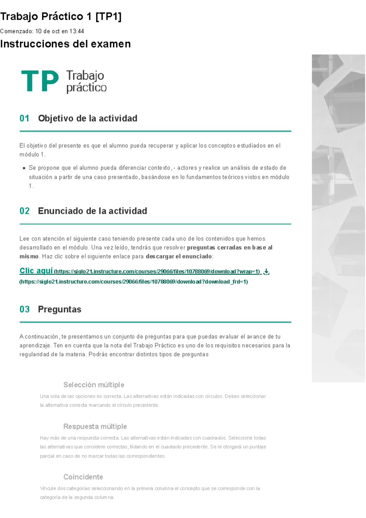 Programa de asistencia integral [TP1] 100% - Trabajo Práctico 1 [TP1 ...