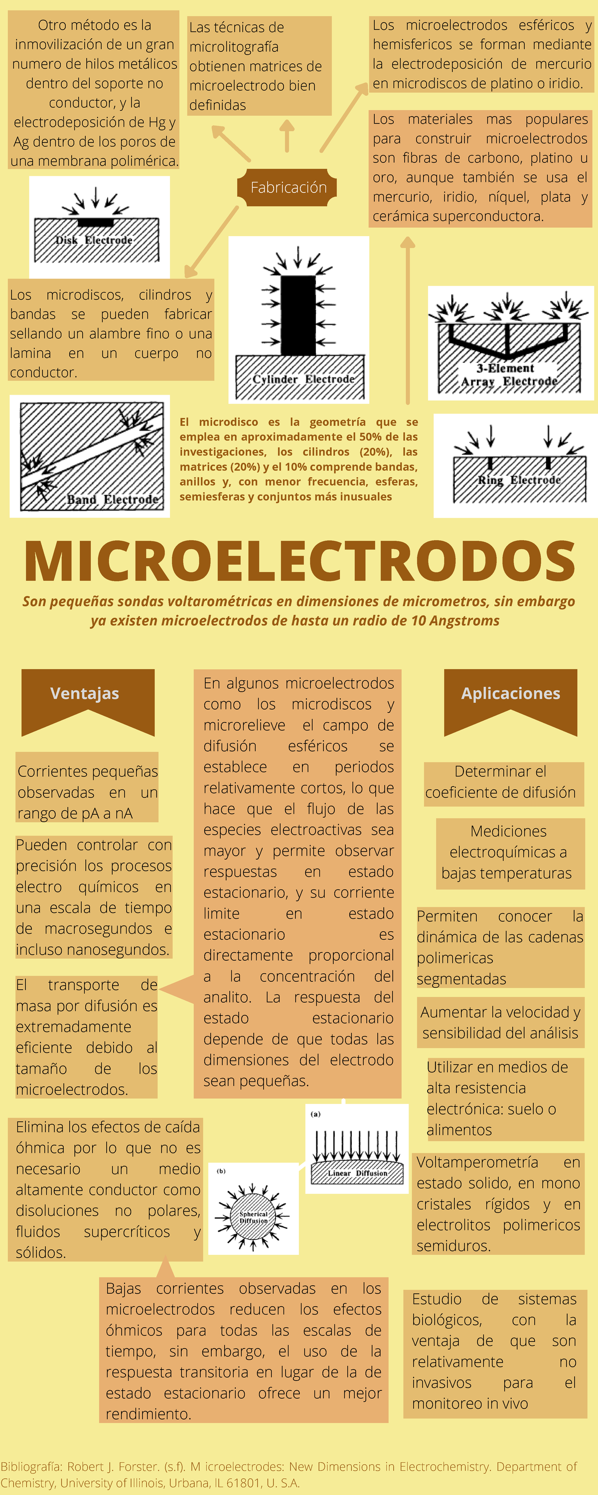 Infografia acerca Microelectrodos - Quimica Analitica - BUAP - Studocu