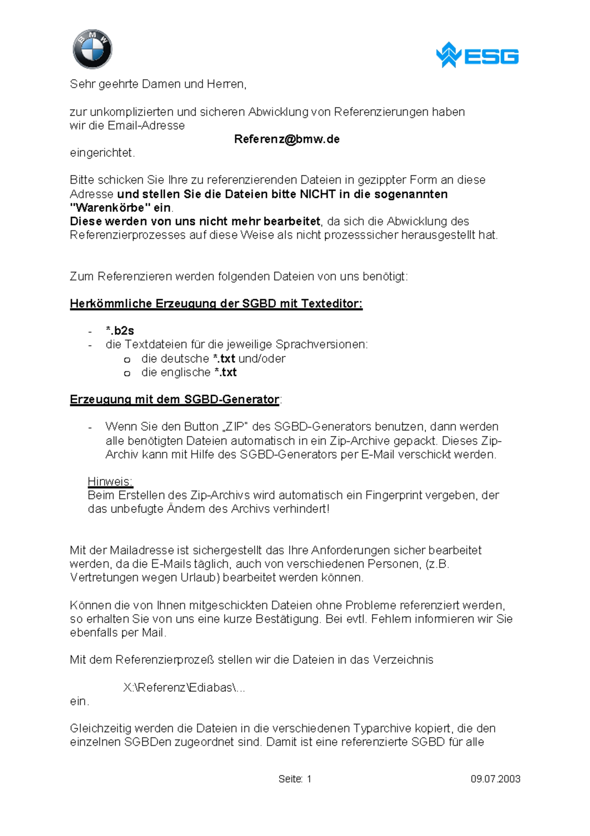 Refere~1 - qwertyui - Seite: 1 09. Sehr geehrte Damen und Herren, zur ...