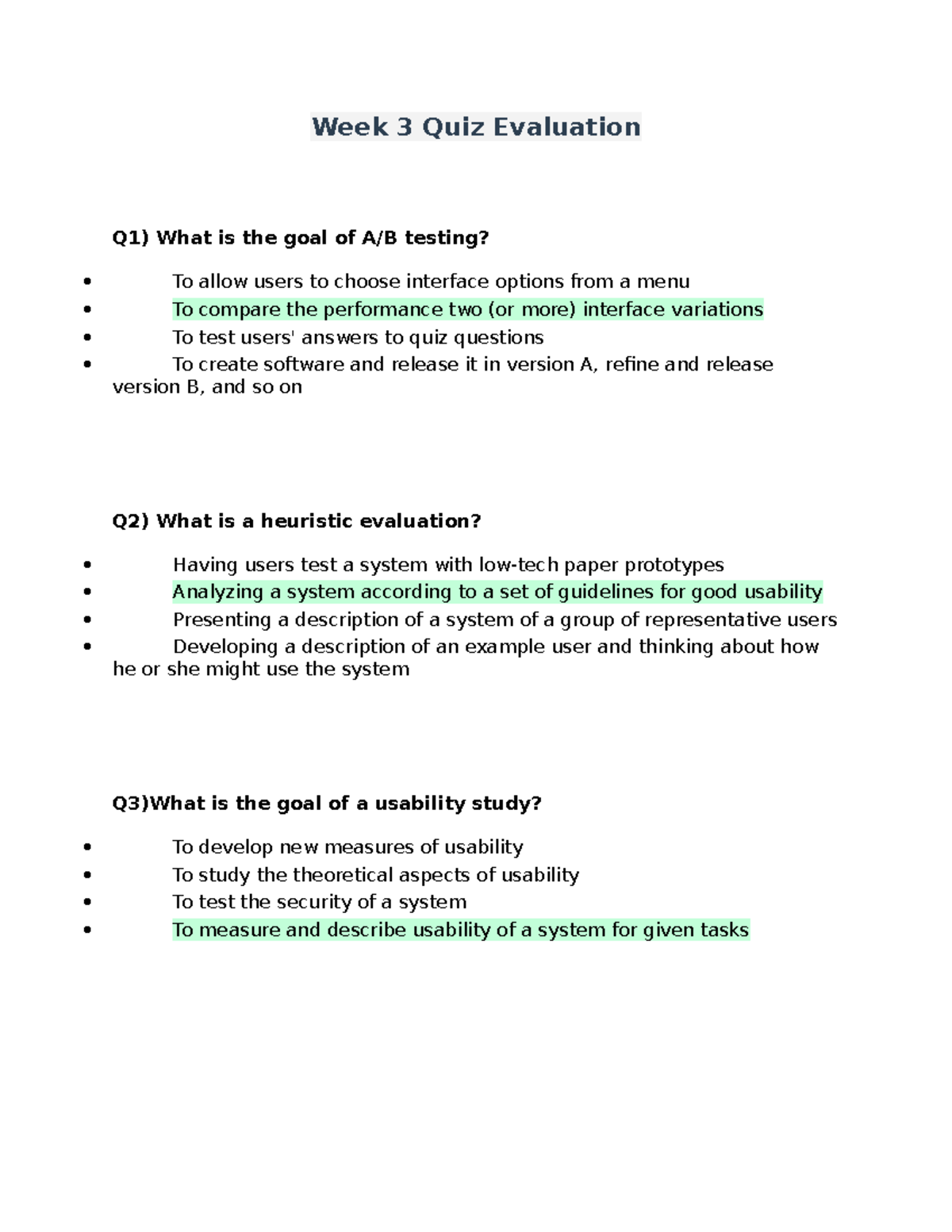 cybersecurity information management - Week 3 Quiz Evaluation Q1) What ...