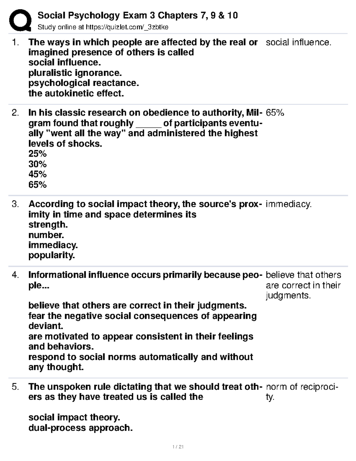 Unknown-4 - Introduction to Psychology (PSYN 101) - Edit - Study online ...
