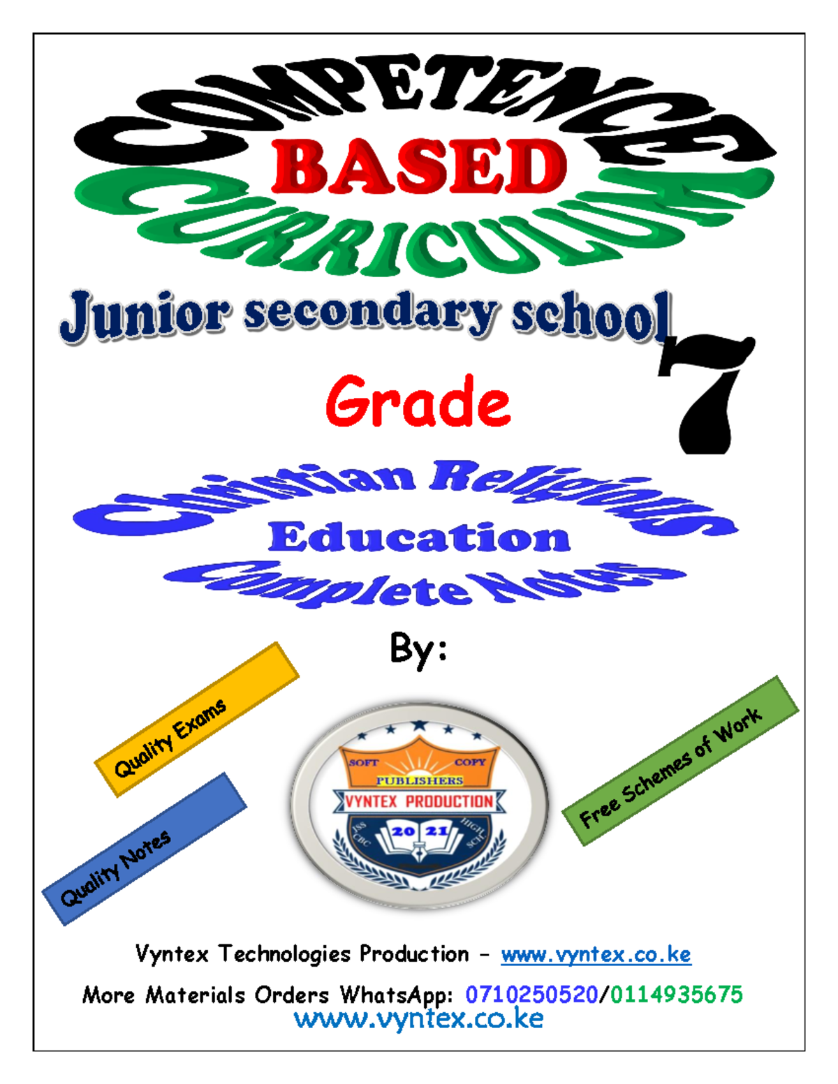 G7 CRE - Grade By: Vyntex Technologies Production - vyntex.co More ...