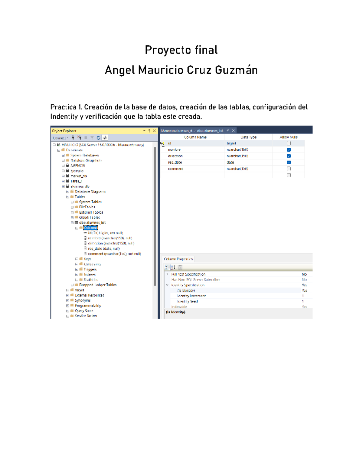 Documentación proyecto AMCG - Programación Web I - Proyecto final Angel ...