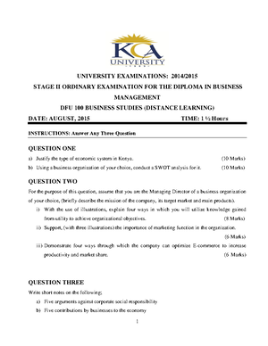FORM 4 Business Simplified - BUSINESS STUDIES FORM 4 SIMPLIFIED NOTES ...