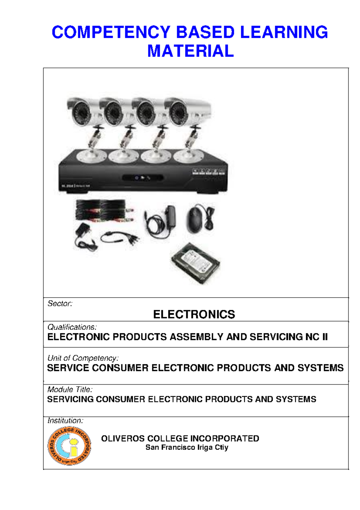 Pdfcoffee.com coc-2-module-2-epas-cblm-yoyoy-pdf-free - COMPETENCY BASED LEARNING MATERIAL ...