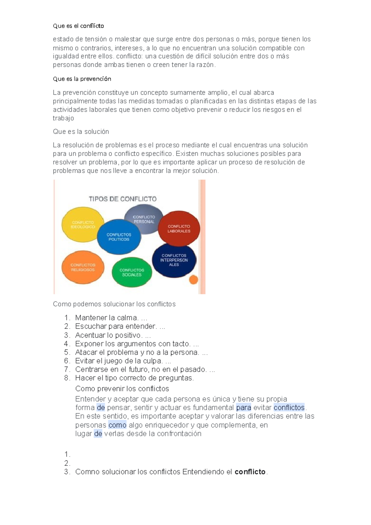 Portafolio dea prevencion y solucion de conflictos - Que es el ...