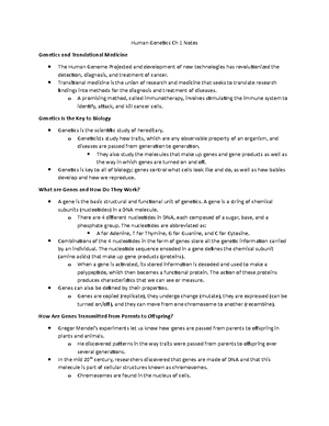 Genetics Exam 2 - Bio 355 exam 2 Noor Ghiasvand, GVSU Student name ...