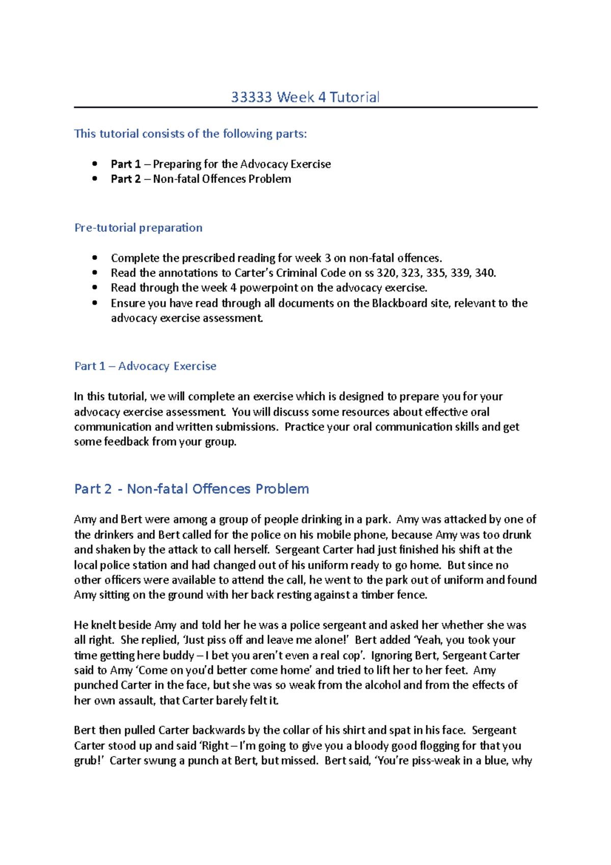 LLB106 Week 4 Tutorial - Girfaffe use this to mate and to have a good time with work. ture story ...