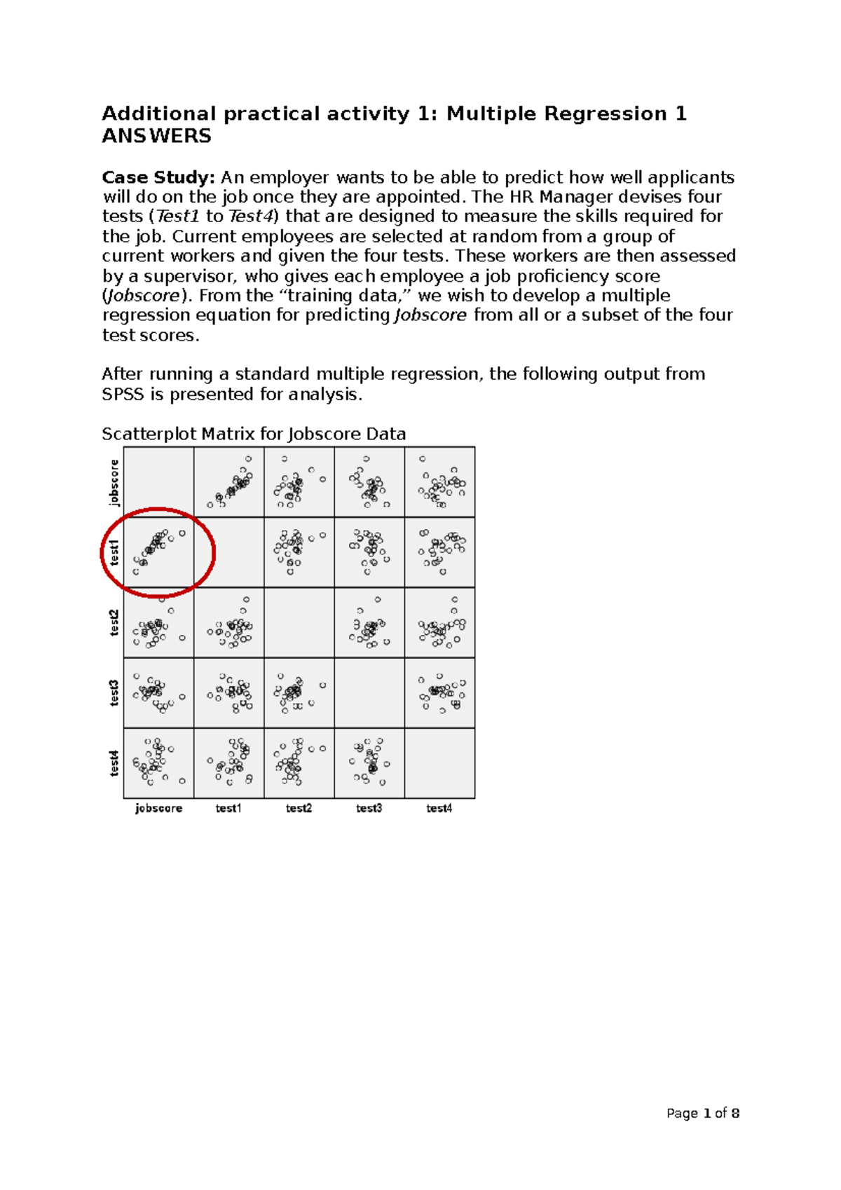 Sample/practice exam 2018, questions and answers - Additional practical ...