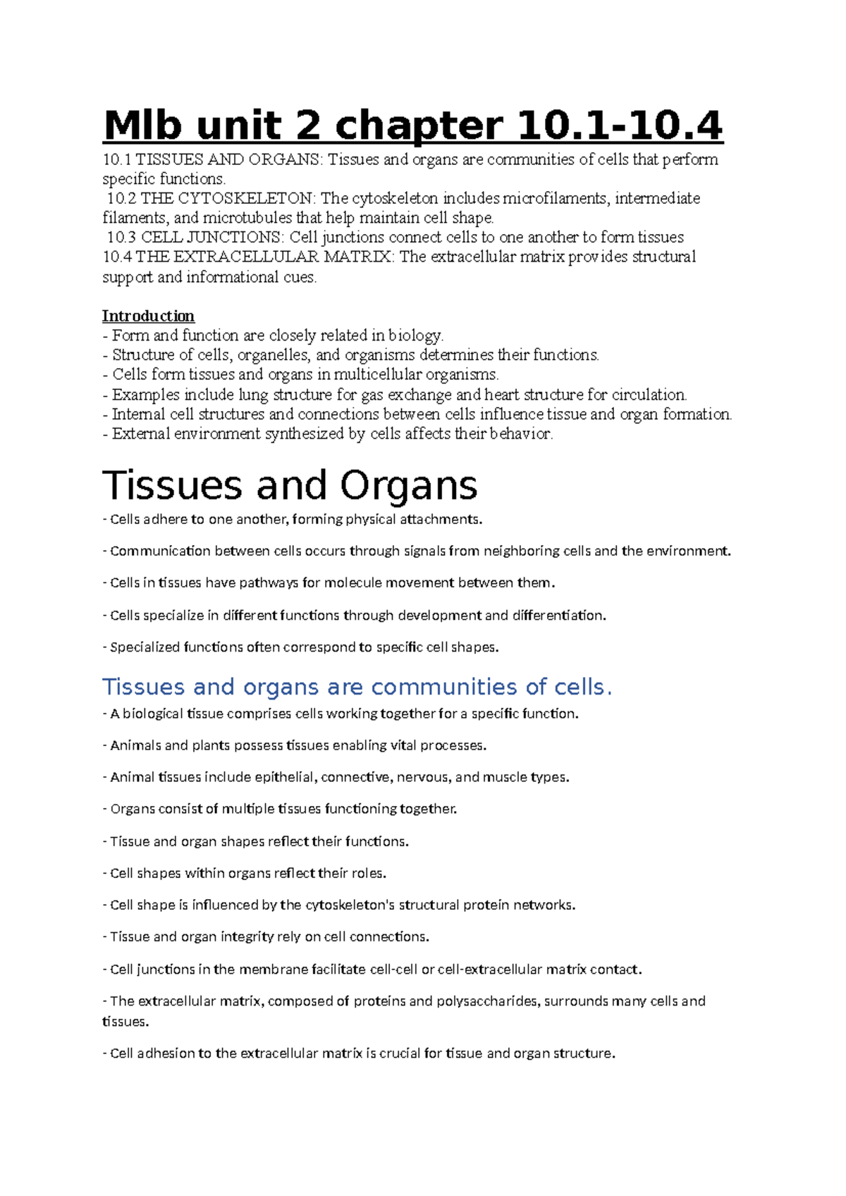 Mlb unit 2 chapter 10 - study unit 1 - Mlb unit 2 chapter 10-10. 10 ...