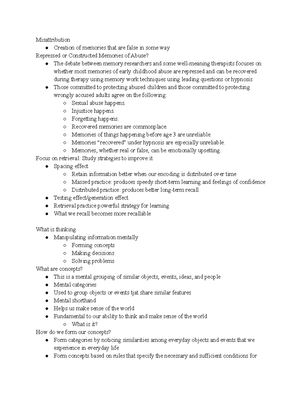 Psych-Oct. 13 - Danielle Sussan - Misattribution Creation of memories ...