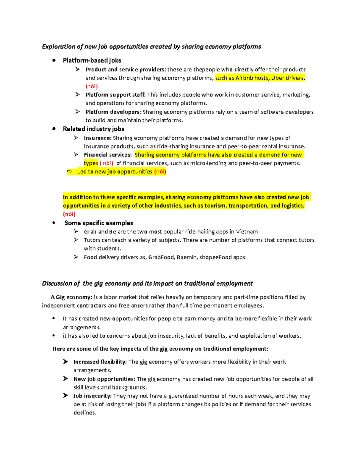 Employment opportunities and labor market implications - Exploration of ...