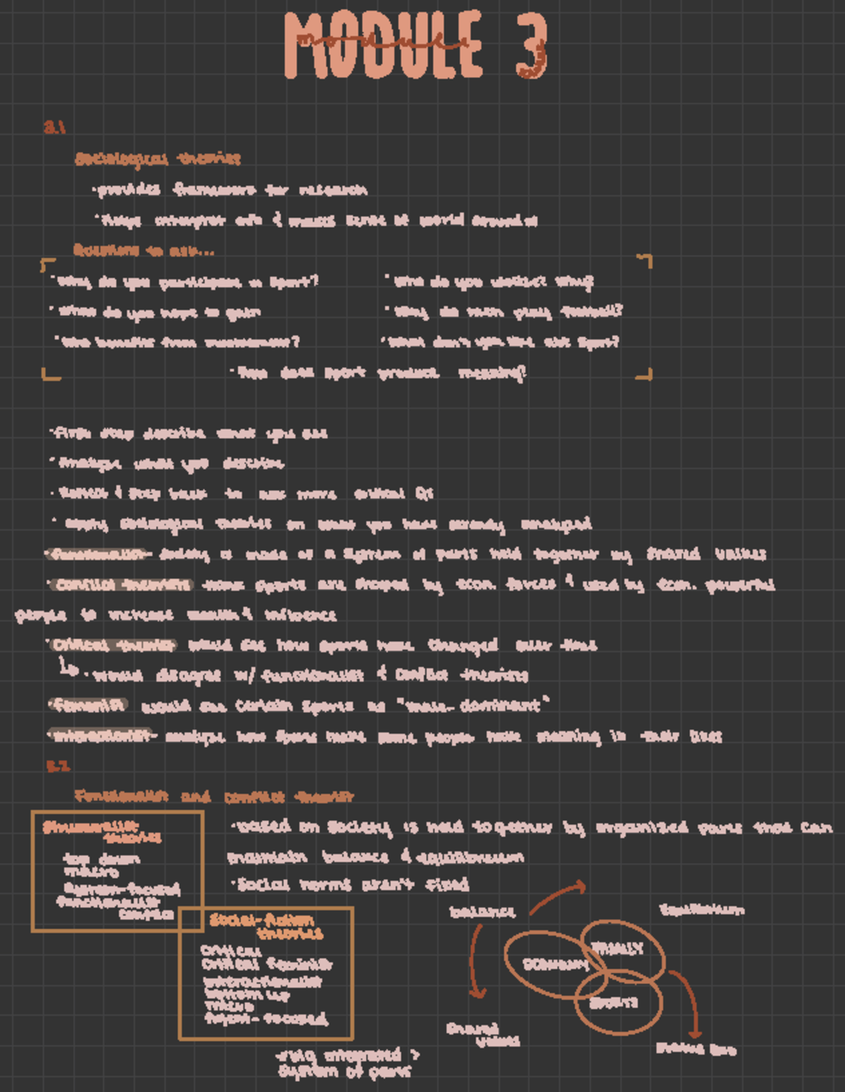 Kin 249 2 - Lecture 3 - AHHH:& ####### 3. 1 Sociological theories ...