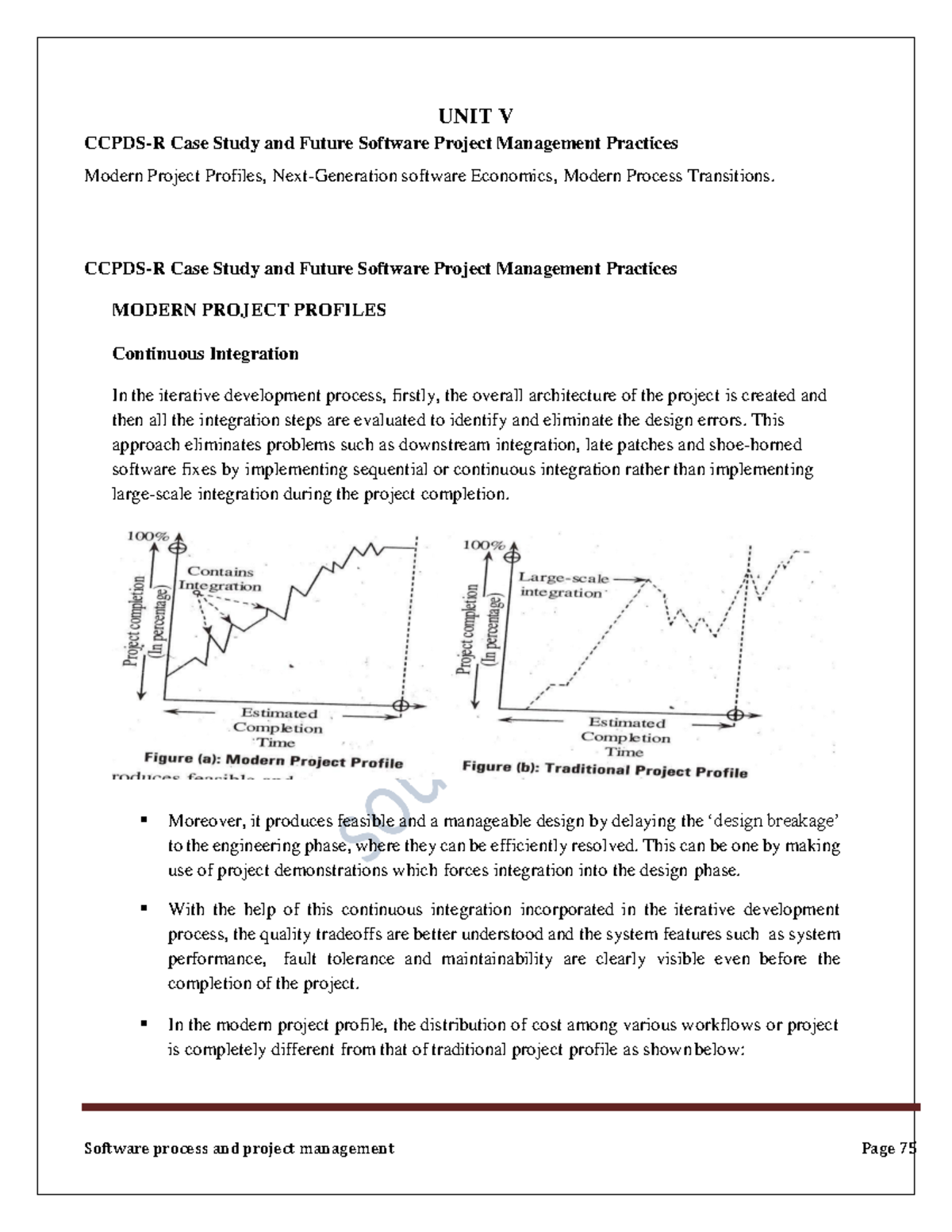 SPPM UNIT-5 - UNIT V CCPDS-R Case Study and Future Software Project ...