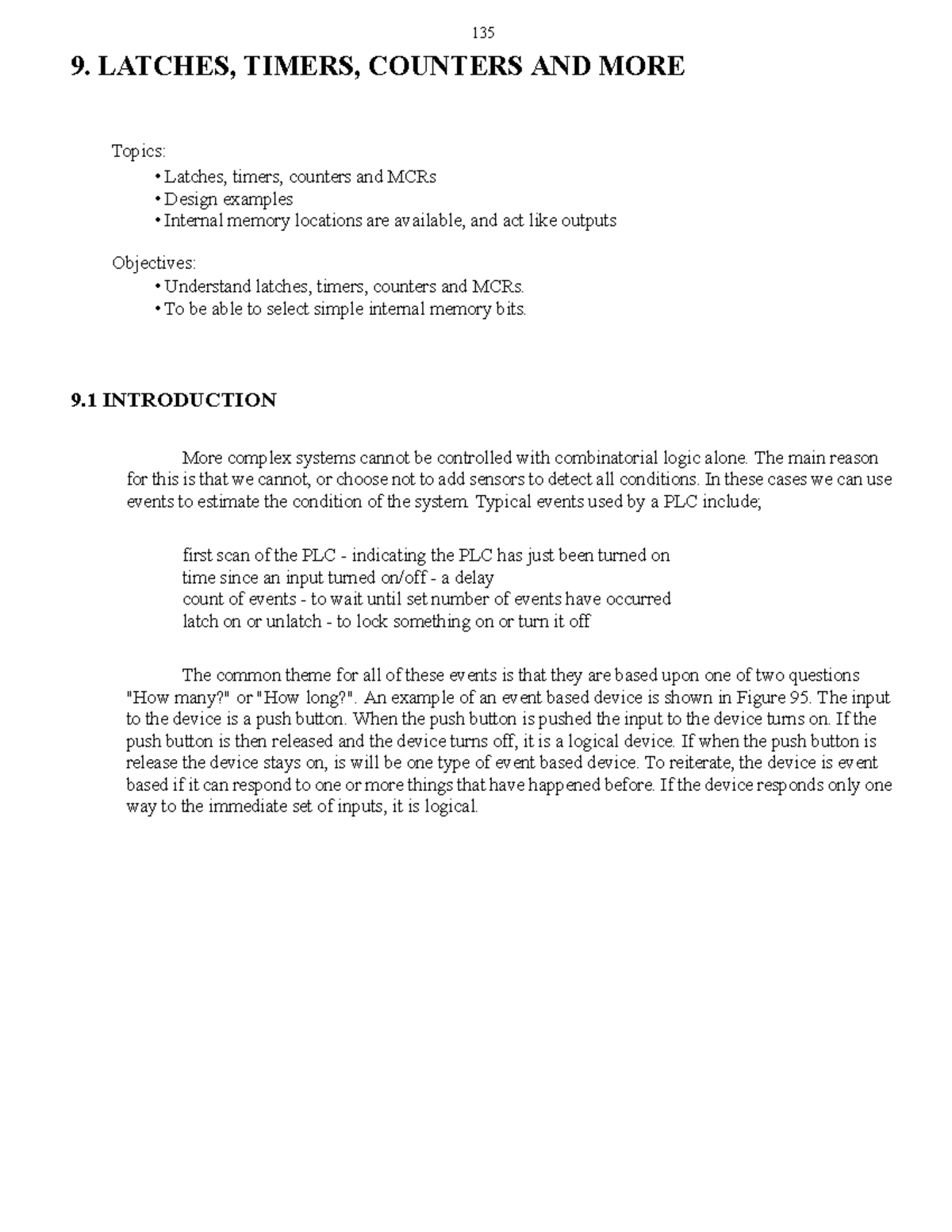 IC0403-ccp-3 - Study - 9. LATCHES, TIMERS, COUNTERS AND MORE 9 INTRODUCTION More complex systems ...