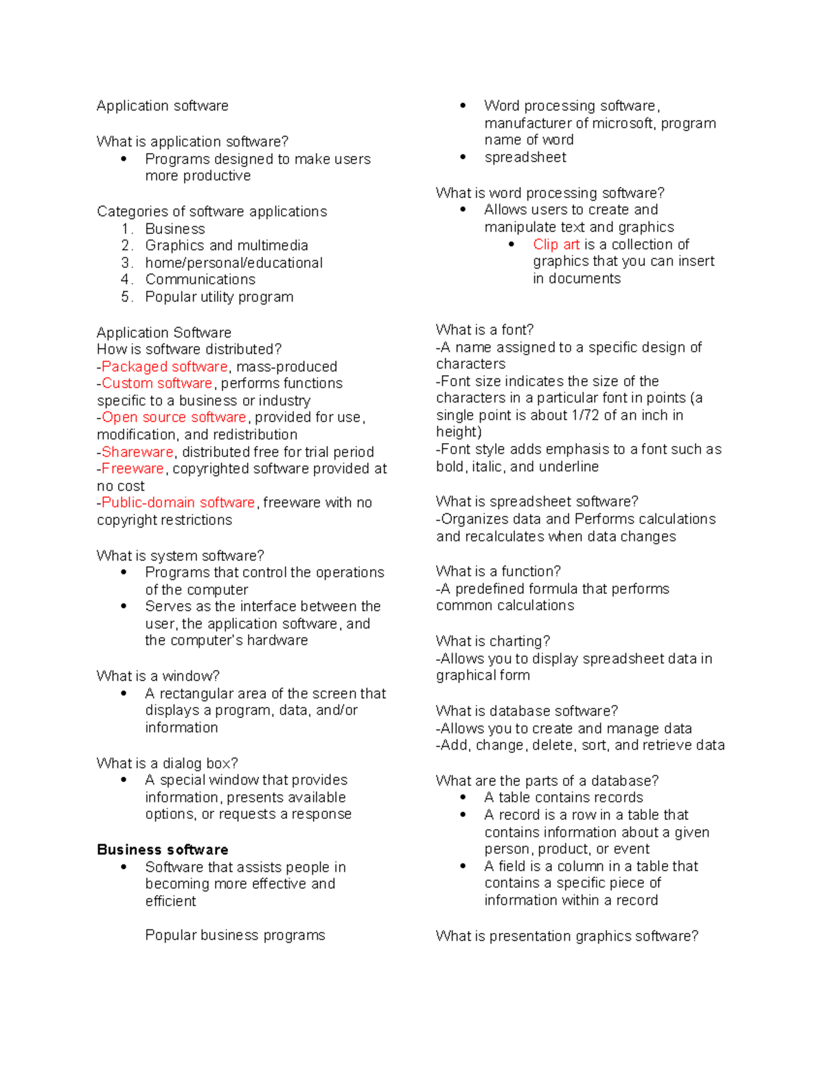 Application software - Increase your capacity within your scope ...