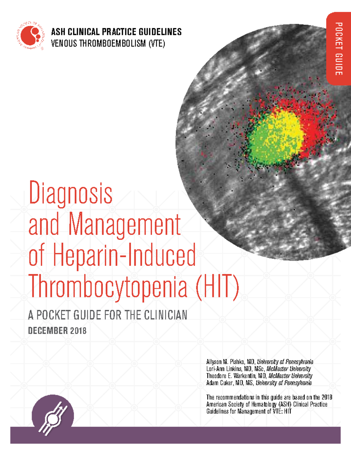 ASH VTE HIT Pocket Guide - Diagnosis and Management of Heparin-Induced ...