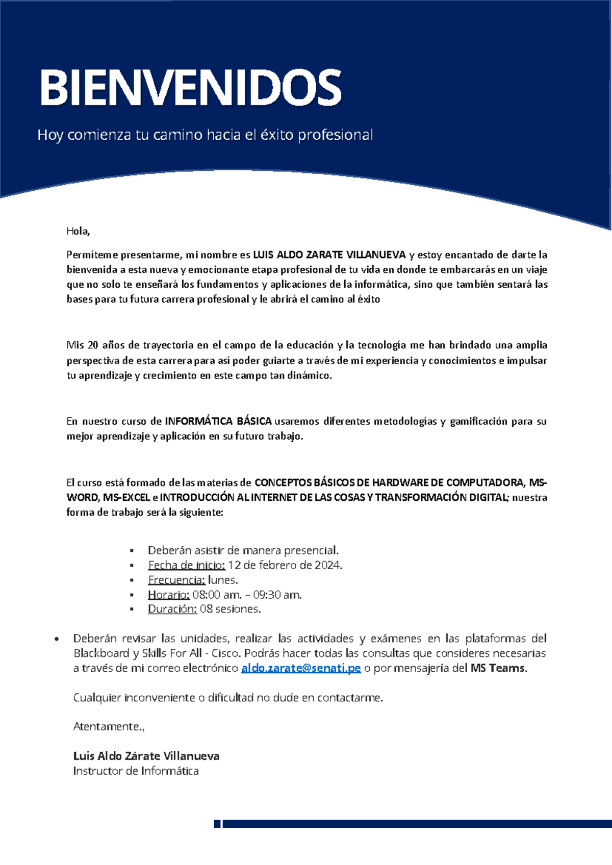 65 Eeggpt 25 - sddw - BIENVENIDOS Hoy comienza tu camino hacia el éxito ...