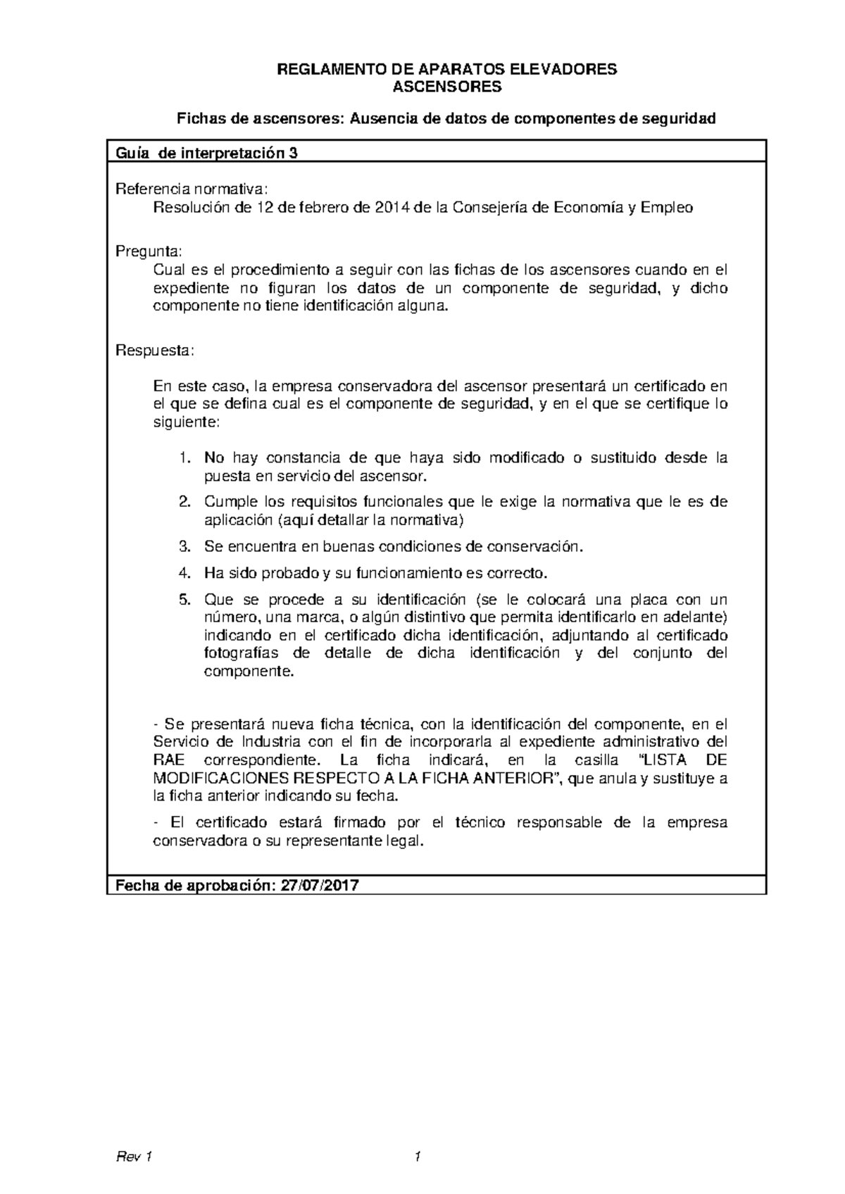 ASC - Guia de interpretación 3 Ausencia de datos de componentes de ...