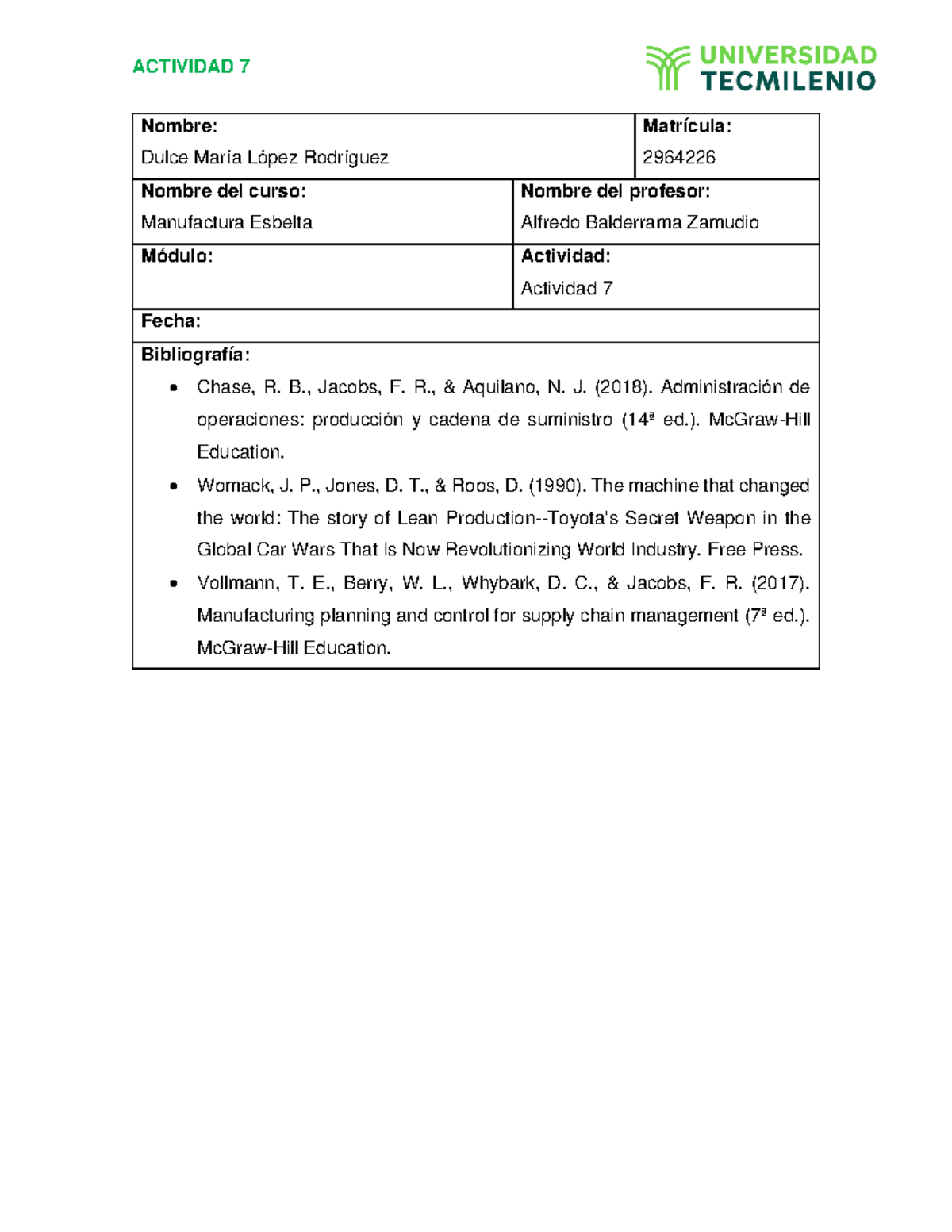 Actividad 7 - Summary AW-MSc guided research - Nombre: Dulce María ...