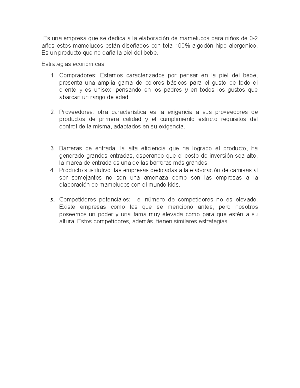 5 fuerzas - mn jgbn,.lm-pojpoñl-ñ{mkm. - Es una empresa que se dedica a ...