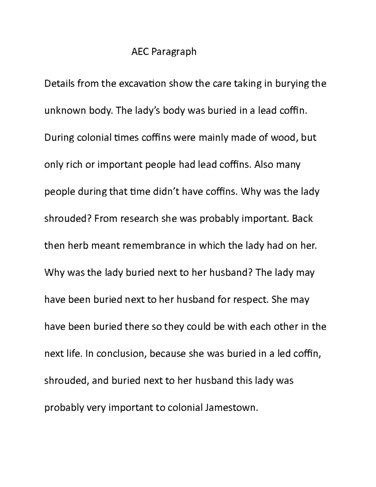 AEC Paragraph - iavalvoabvilab - AEC Paragraph Details from the ...