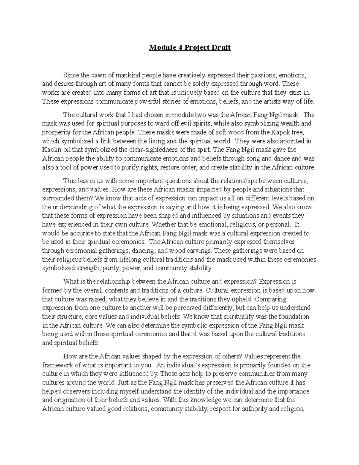 Module 4 Project Draft - Module 4 Project Draft Since the dawn of ...