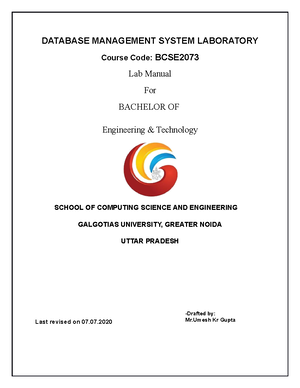 DBMS Unit-1 & 2 Complete notes - Unit I: Introduction 9 lecture hours ...