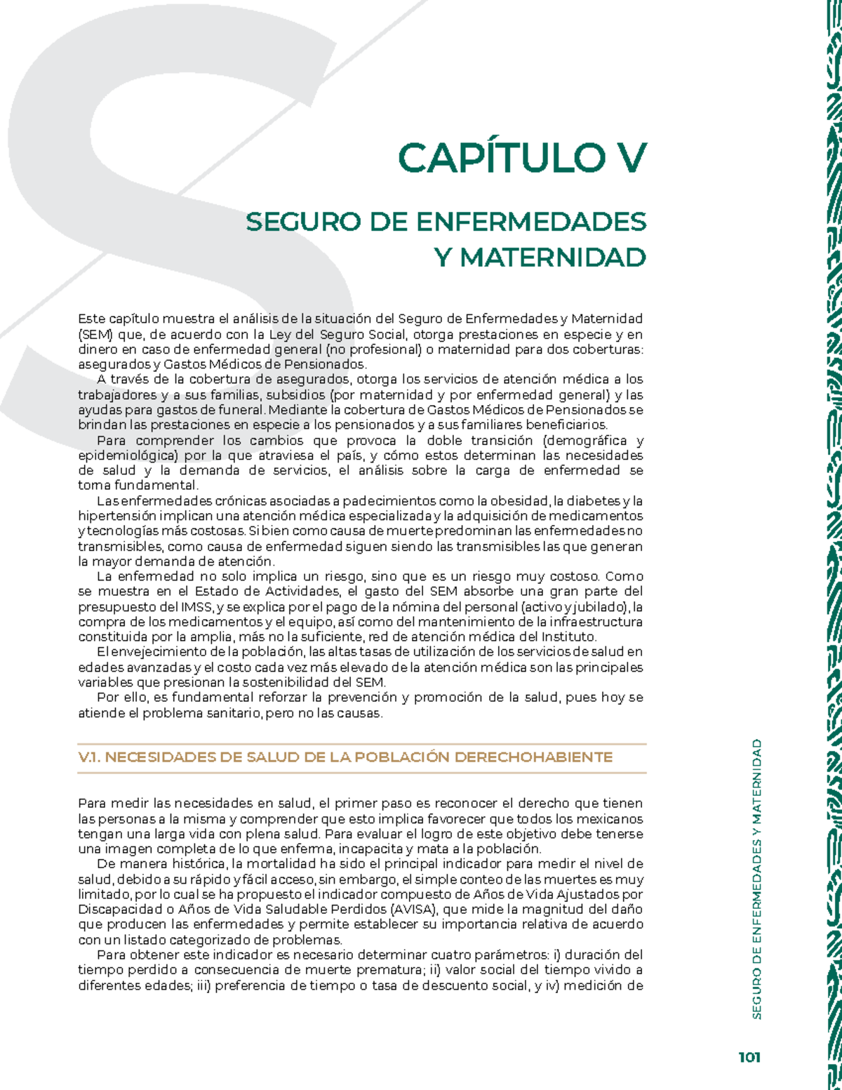 09-Cap05 - caso clinico - SEGURO DE ENFERMEDADES Y MATERNIDAD Este capítulo muestra el análisis ...