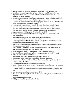 Cheat sheet oxygen delivery - CPAP/ BIPAP Noninvasive positive-pressure ...