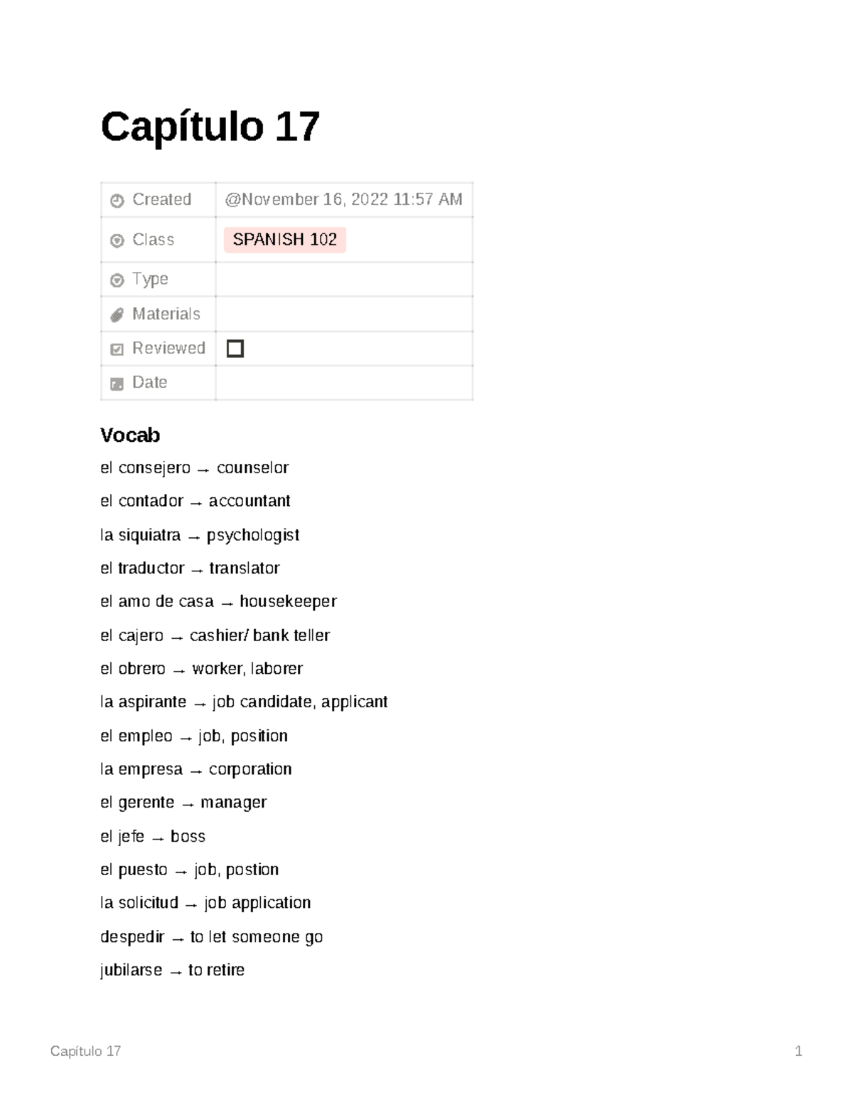Captulo 17 - Puntos Textbook Chapter 17 - Capítulo 17 1 Capítulo 17 ...