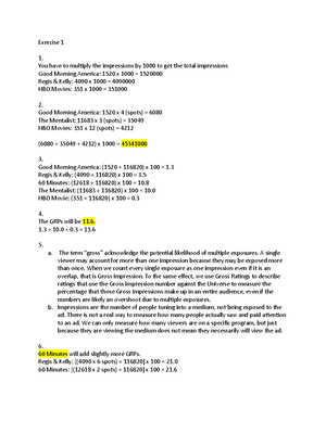 Exercise 5 Media Flight Plan - JOUR 421 - USC - Studocu