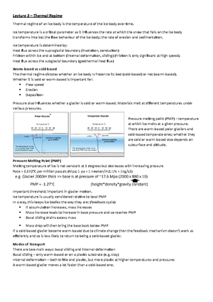 Lecture 1 - types of ice body - Lecture 1 – Types of Ice Body Types of ...