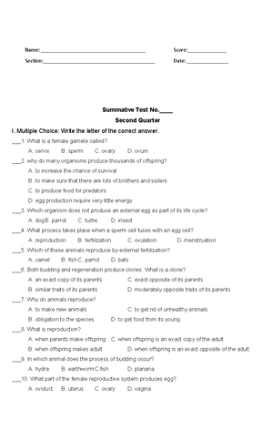 Science-MELCs - Ghehe - Grade Level: Grade 3 Subject: Science Quarter ...