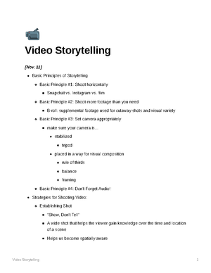 (A Brief) History of Storytelling - ⭐ (A Brief) History of Storytelling ...