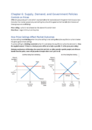 Chapter 4 Supply and Demand - Chapter 4: The Market Forces of Supply ...