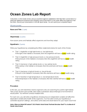 Climate activity worksheet - Name:________________________Date: Ocean’s ...
