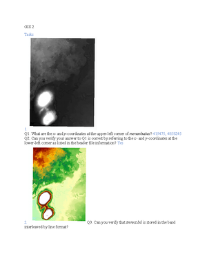 Chapter 4 review questions - GIS 2 Review Questions – Questions 4, 5 ...