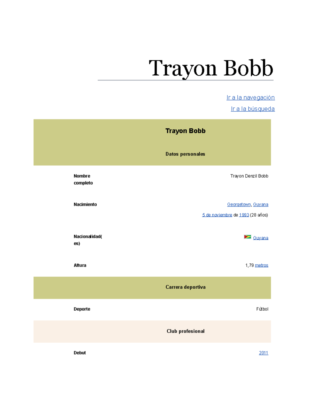 Trayon Bobb - Descripción - Trayon Bobb Ir a la navegación Ir a la ...